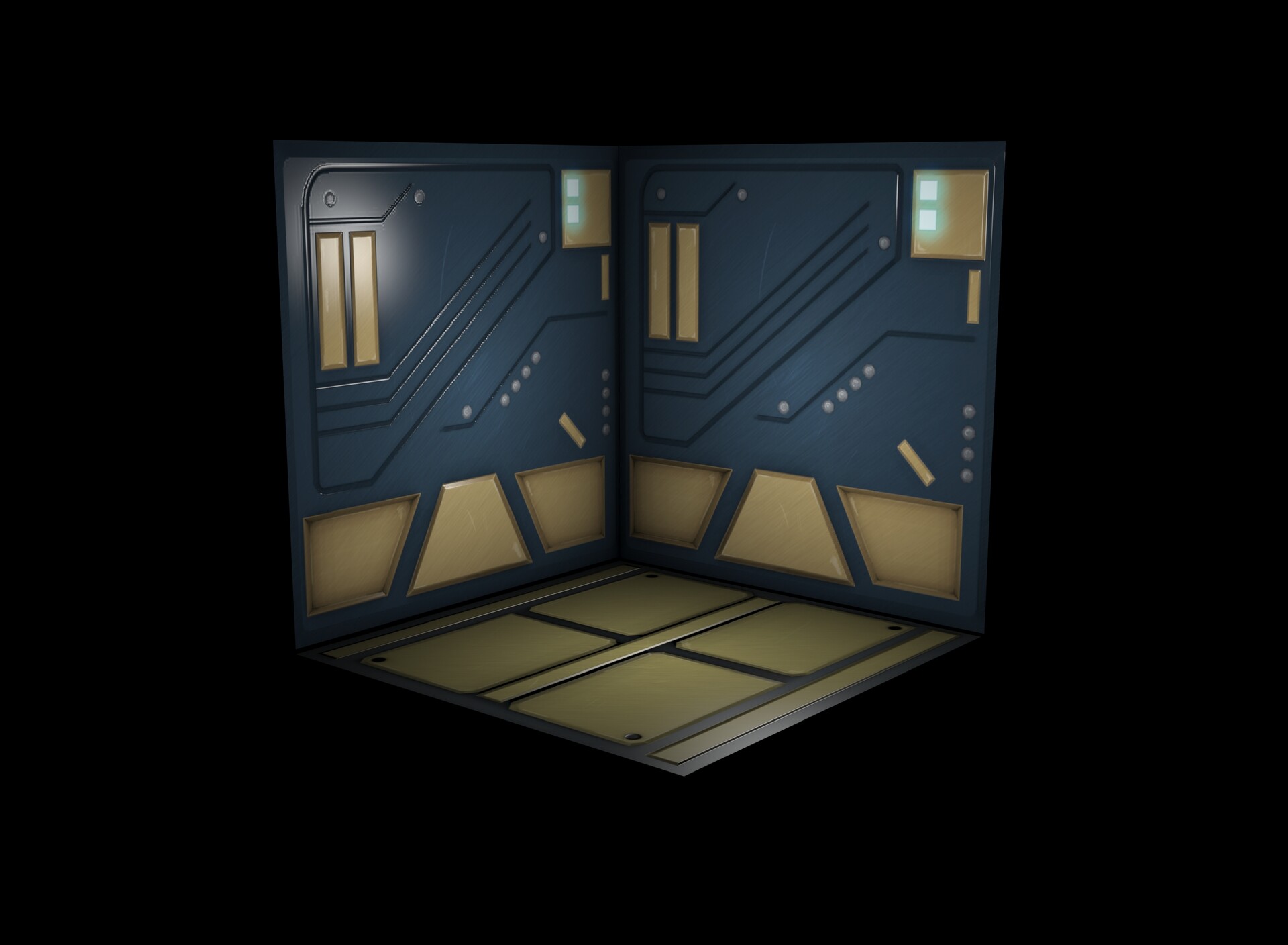 ArtStation - Render to texture panels