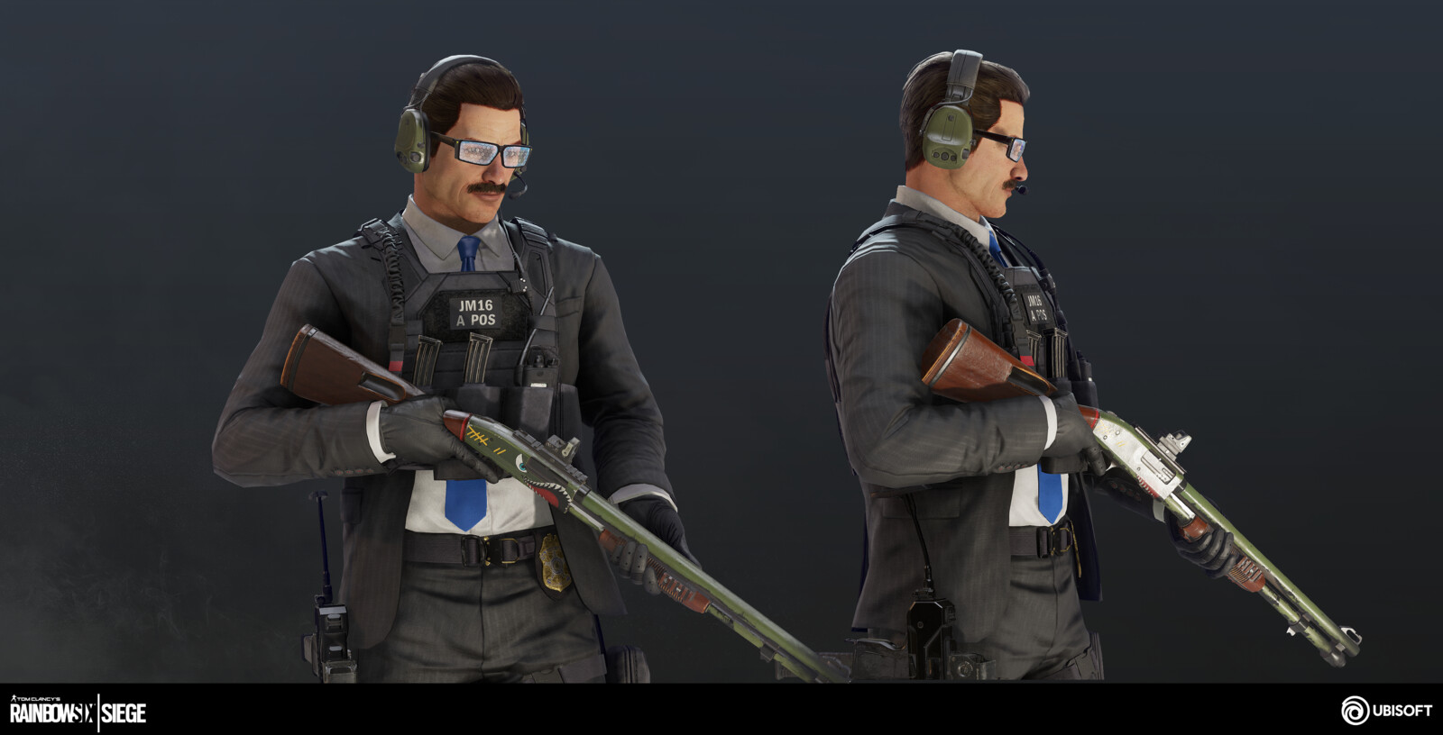 Michel Quach - Rainbow 6 Siege -Warden