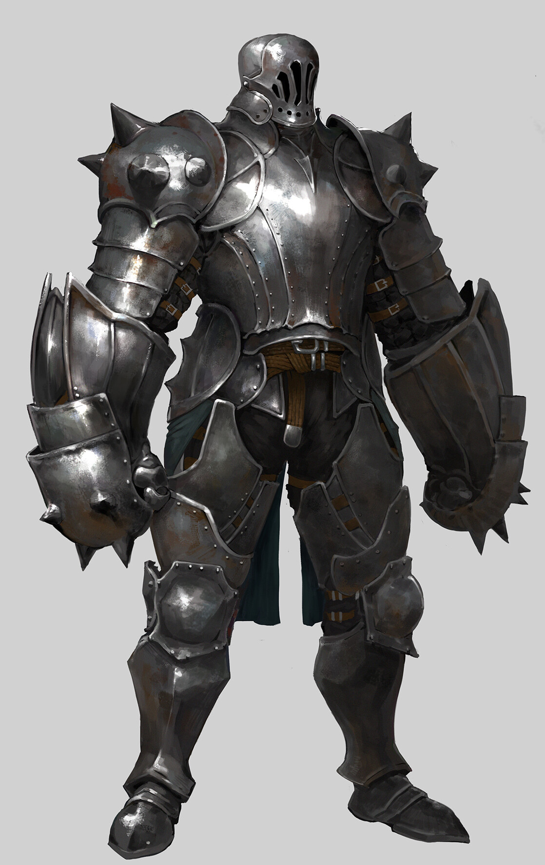 ArtStation - Iron Fist Knight