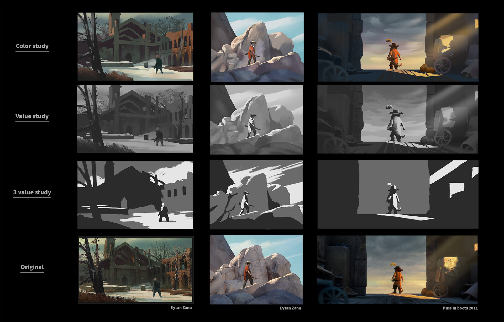 ArtStation - Composition exercises