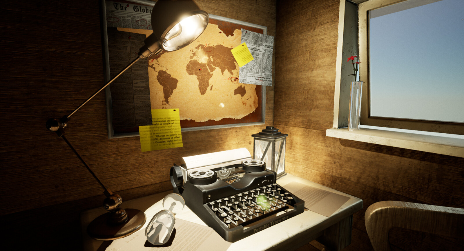 Sylvia Yap - Typewriter Room - Environment