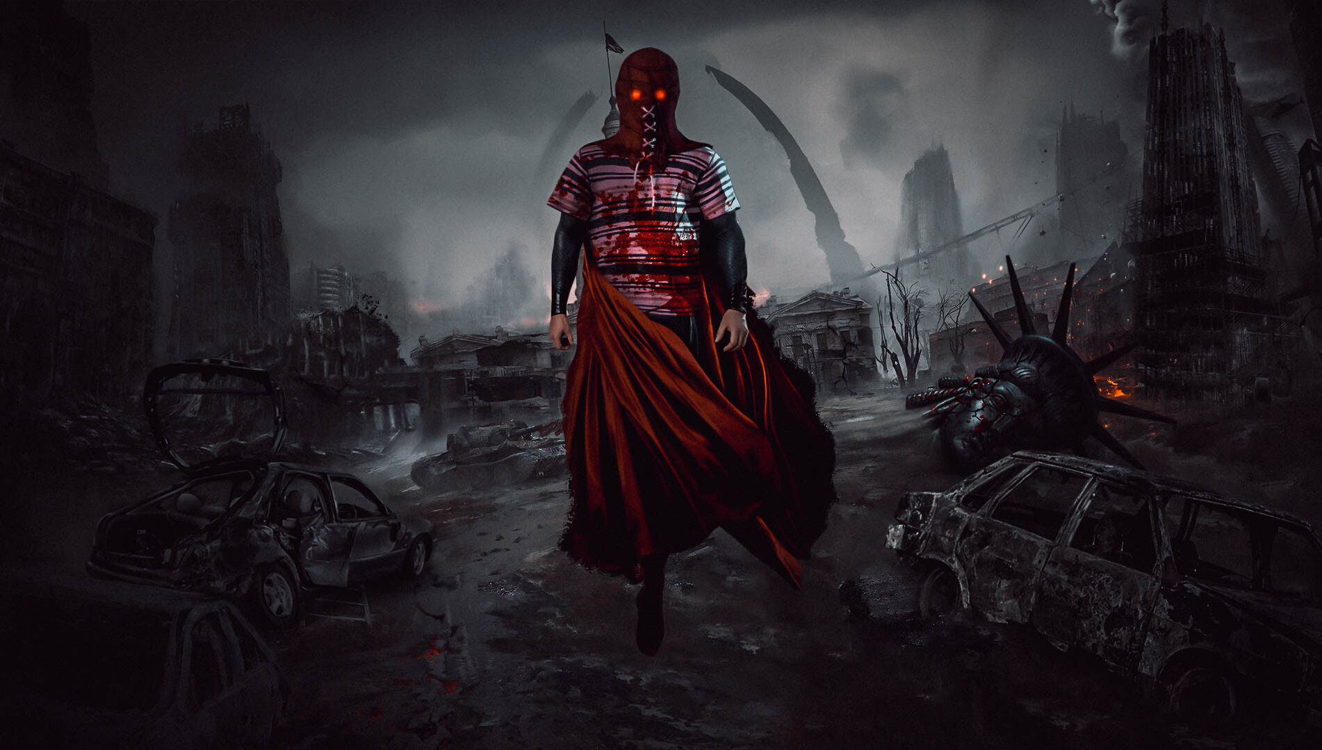 ArtStation - The Burning Anti-hero