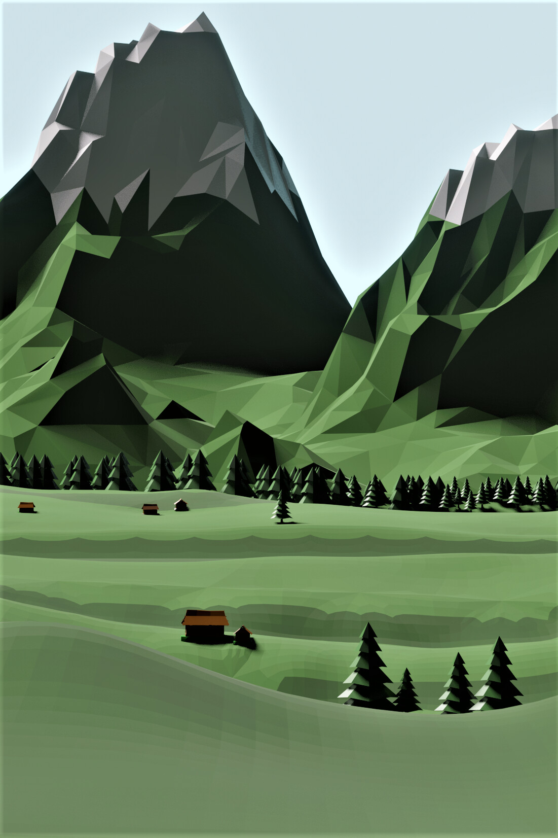 ArtStation - Green valley