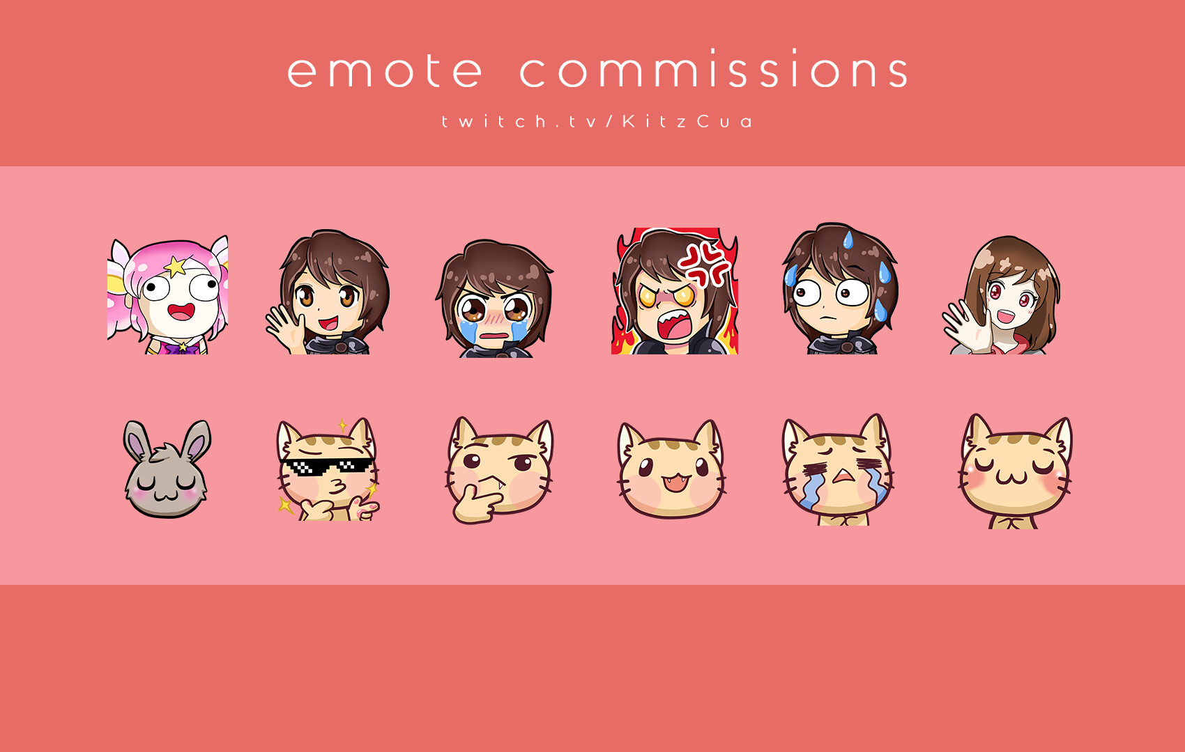 ArtStation - Emotes Commish