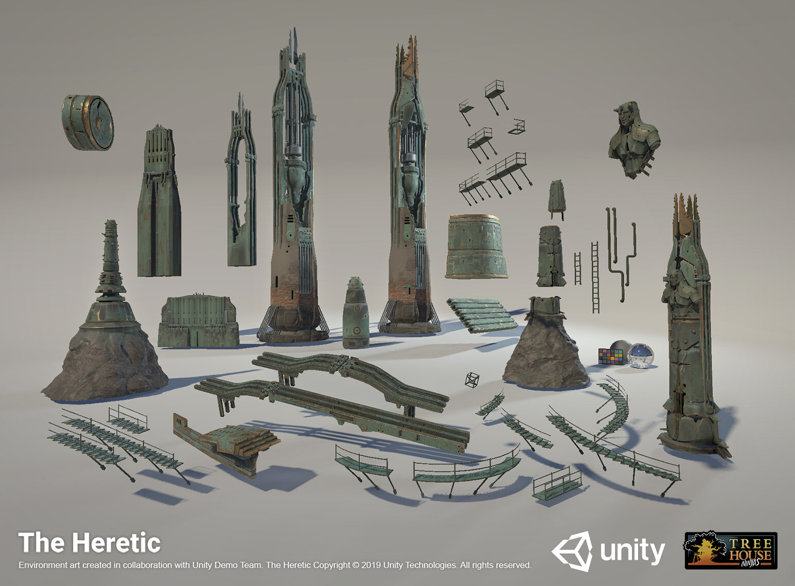 Treehouse Ninjas - The Heretic - Citadel Exquisite Asset Selection