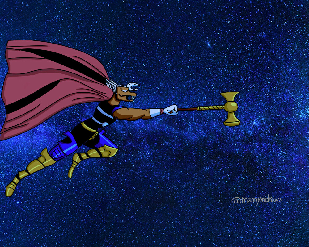 ArtStation - The Ballad of Beta Ray Bill