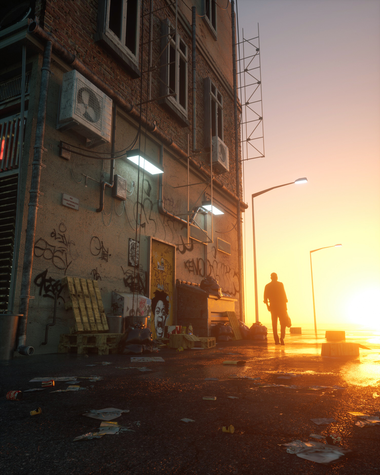 ArtStation - As daylight dies