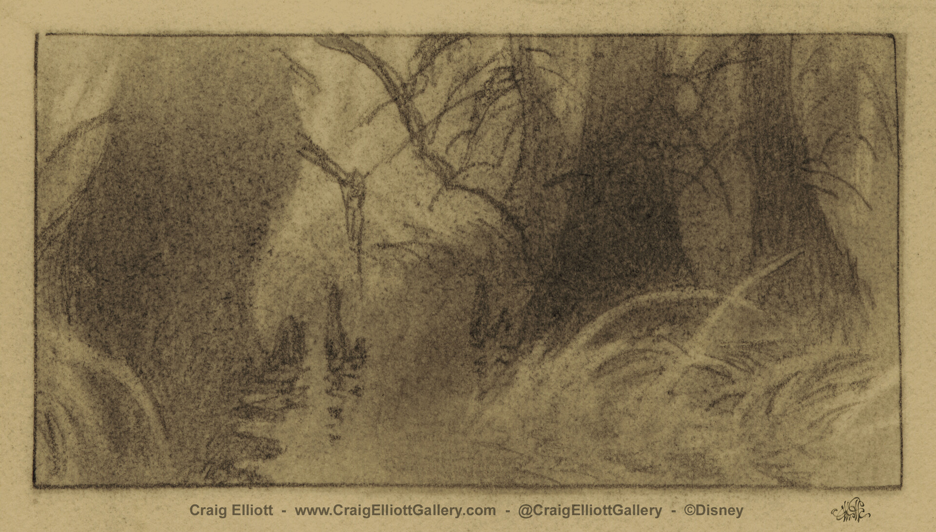 Craig Elliott - Disney's Princess and the Frog swamp mood Bambi