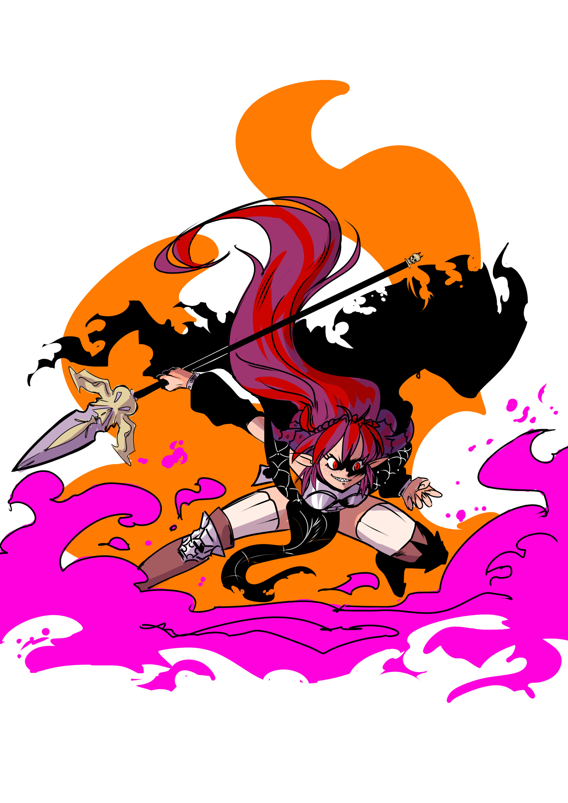 ArtStation - demon lancer