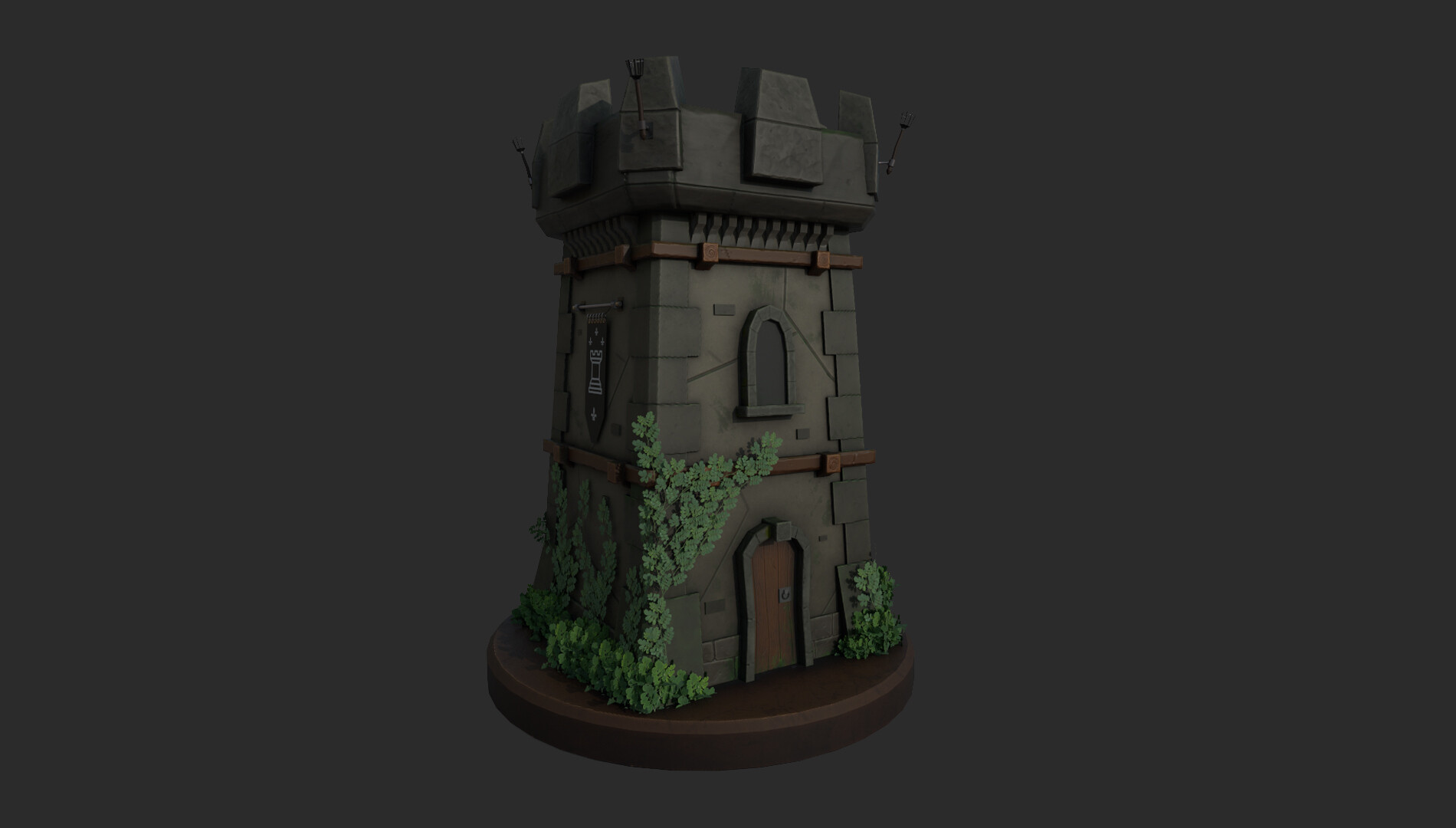 ArtStation - Stylized Tower