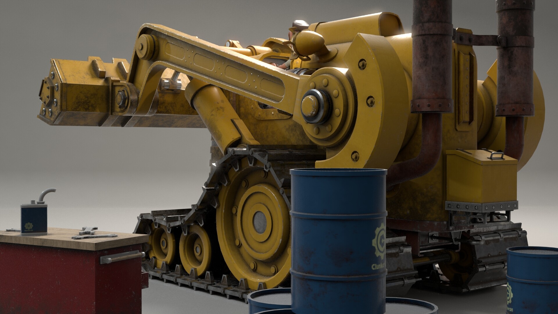 Stu Rose - Stylized Front Loader