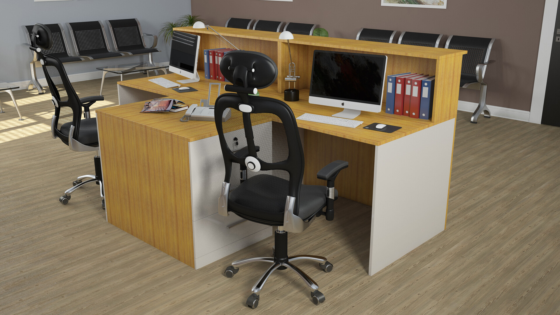 ArtStation - Office_Interior_Counter_6