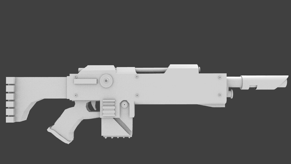 ArtStation - Las Gun