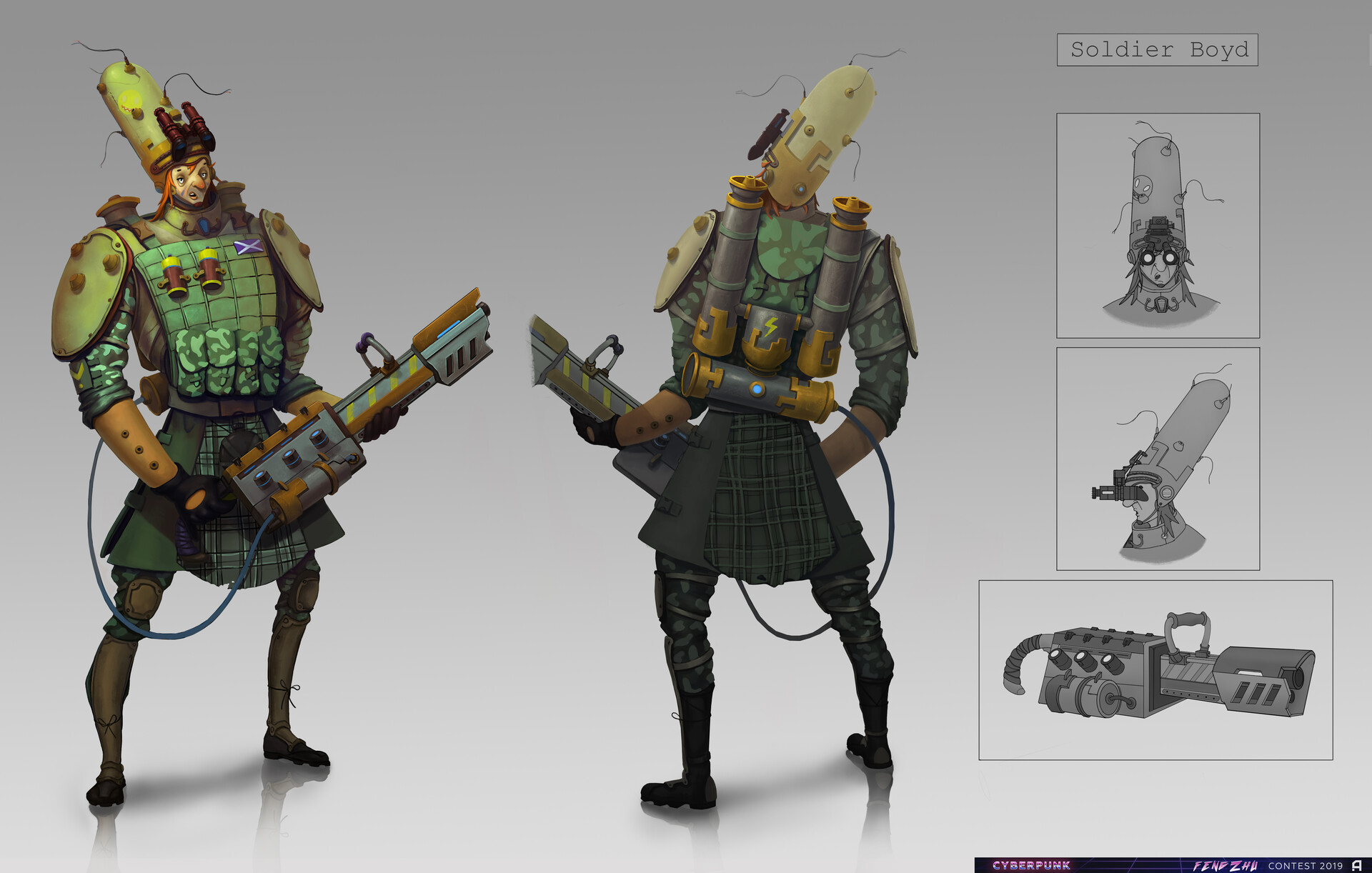 ArtStation - Soldier Boyd