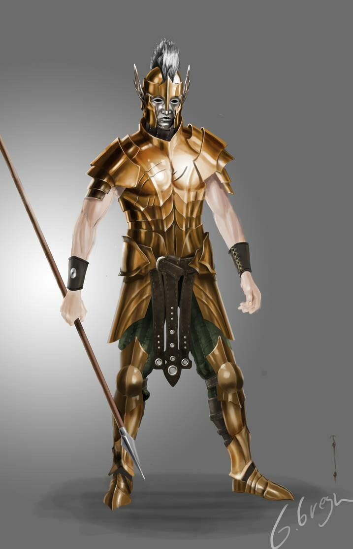 ArtStation - Elven infantry