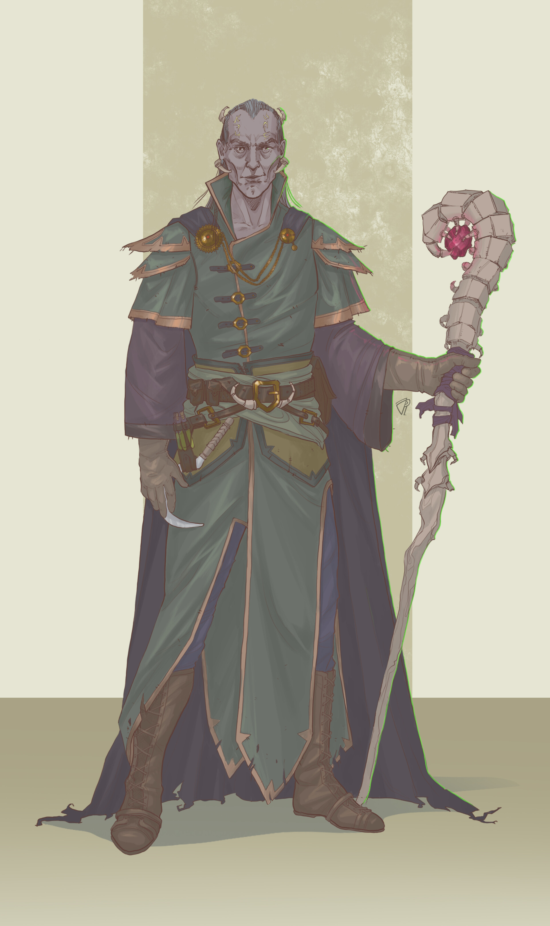 ArtStation - Ancient wizard