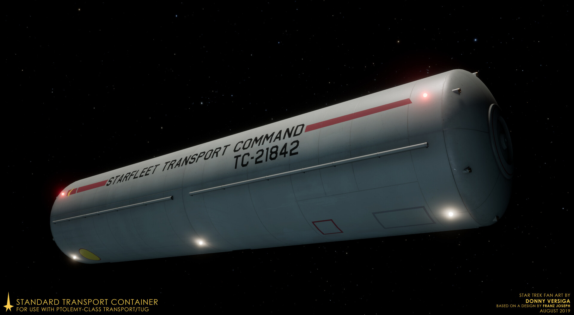 Donny Versiga - U.S.S. Cassini NCC-3824 - Ptolemy-Class Transport/Tug