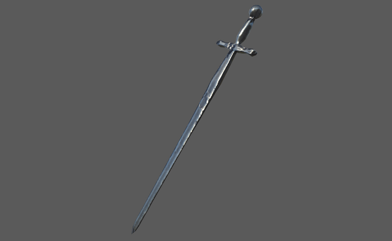 ArtStation - knight weapon
