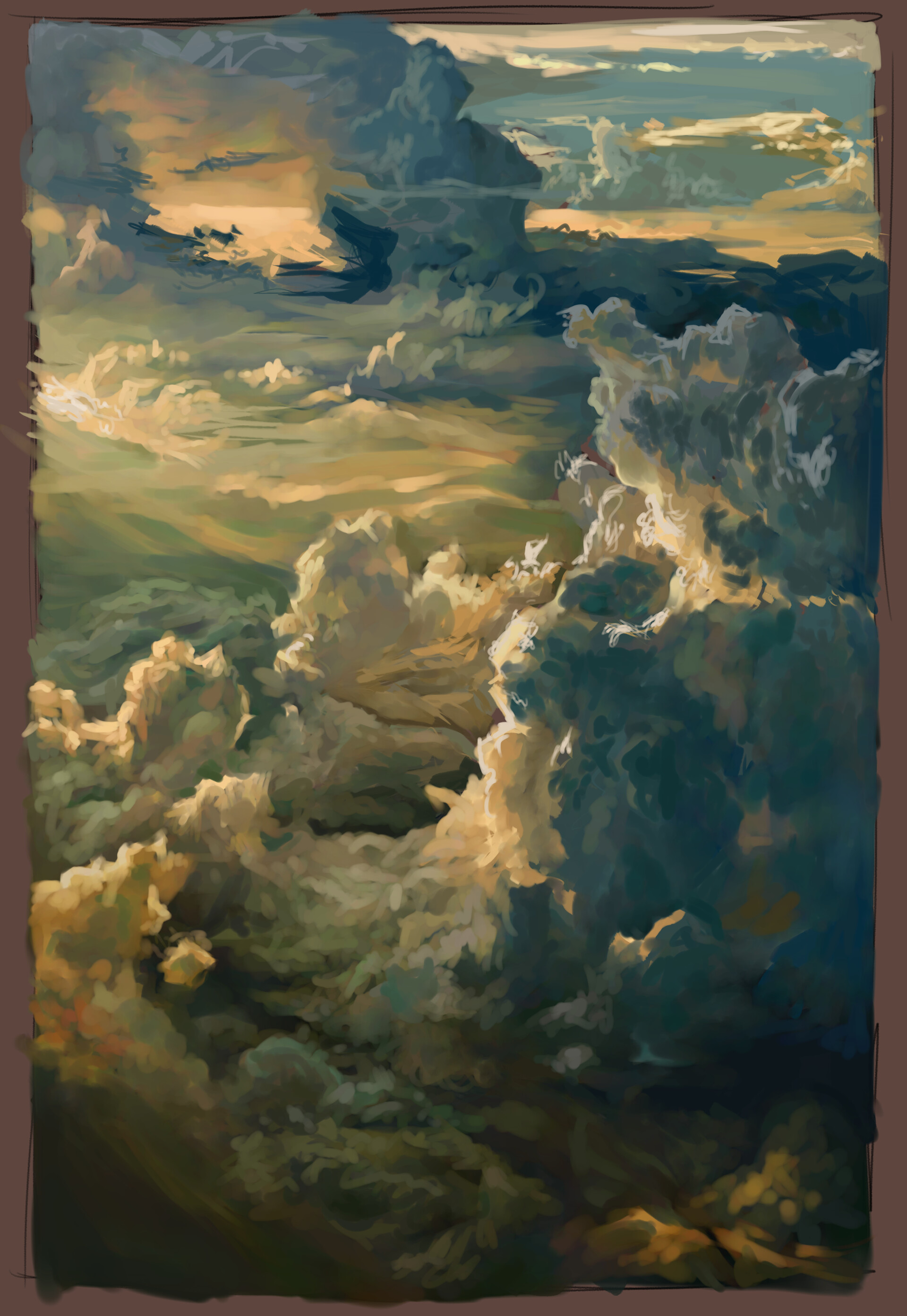 ArtStation - Cloud Study