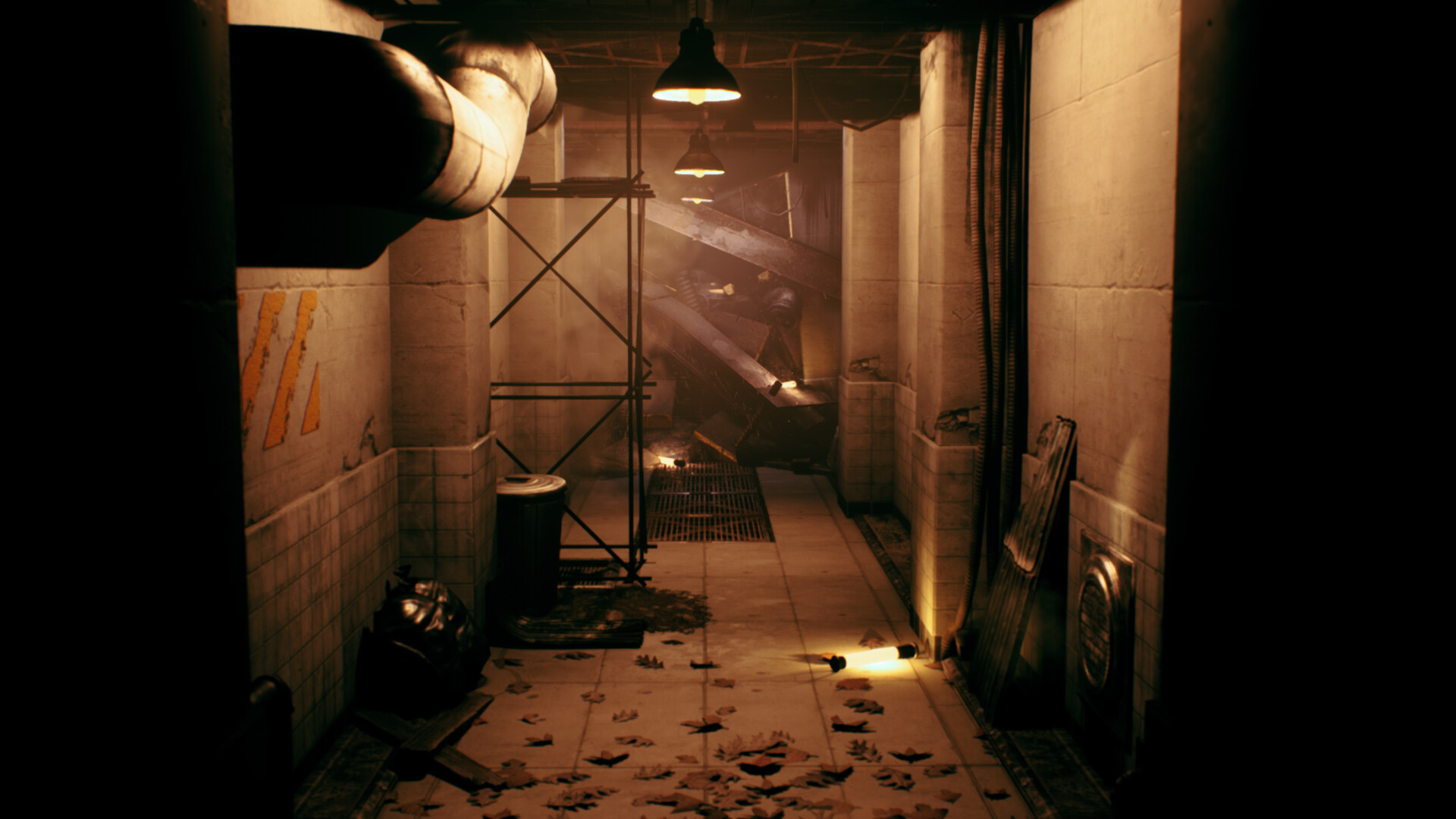 ArtStation - Destroyed hallway UE 4