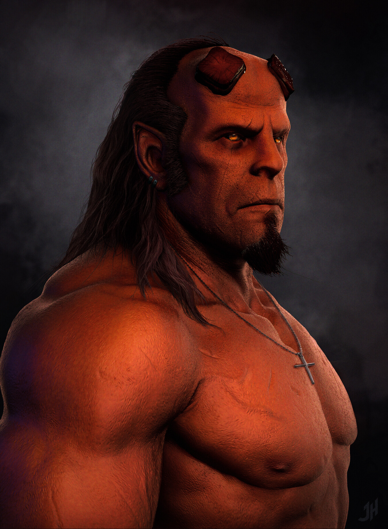 ArtStation - Helboy Fan art