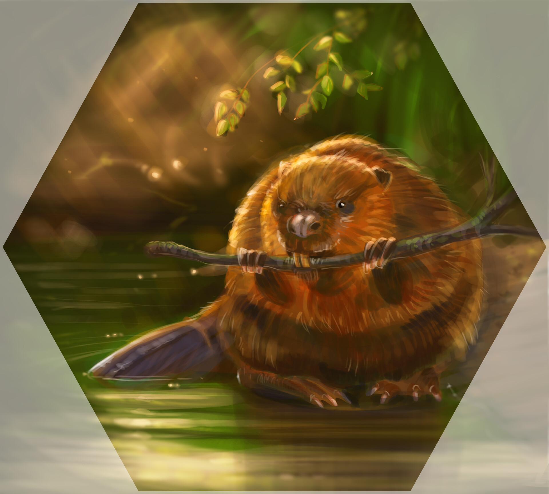ArtStation - Castor fiber // European beaver