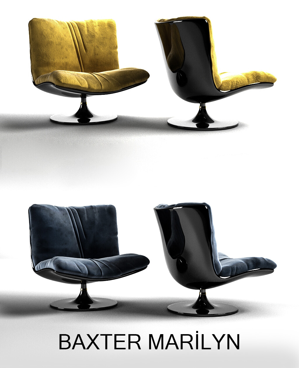 ArtStation - Baxter Marilyn Chair