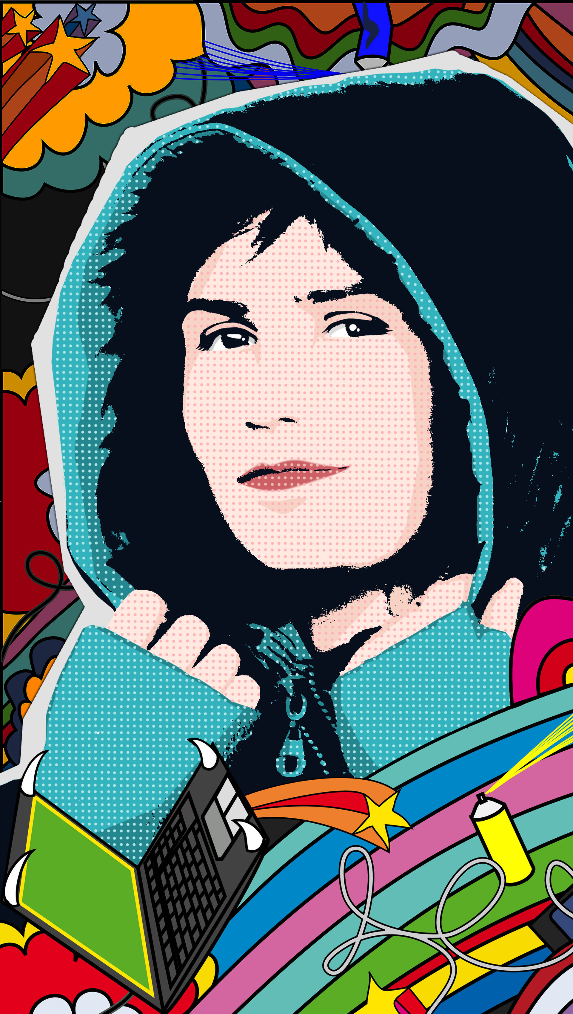 ArtStation - Portrait|Pop art