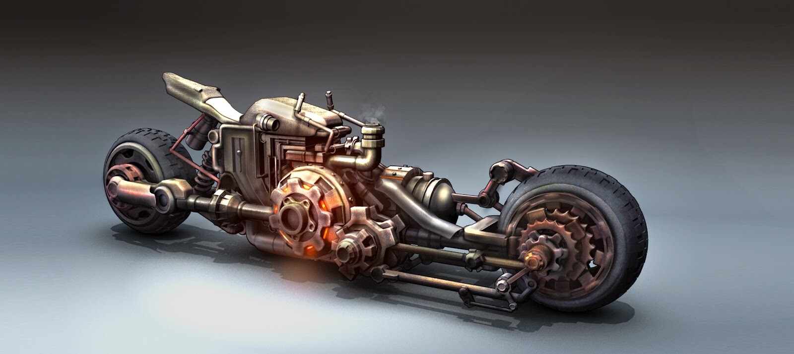 ArtStation - Steam Rider