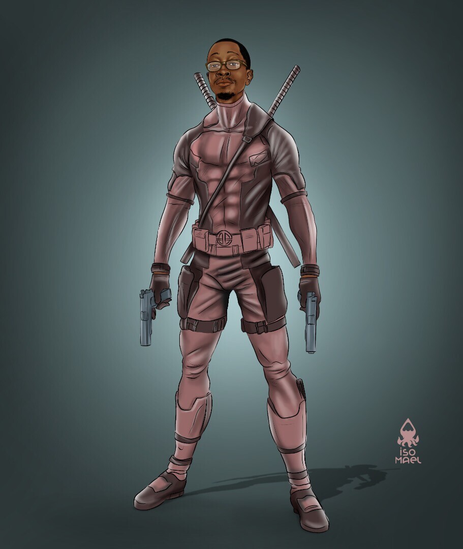 ArtStation - DeadPool In Africa 😎😂