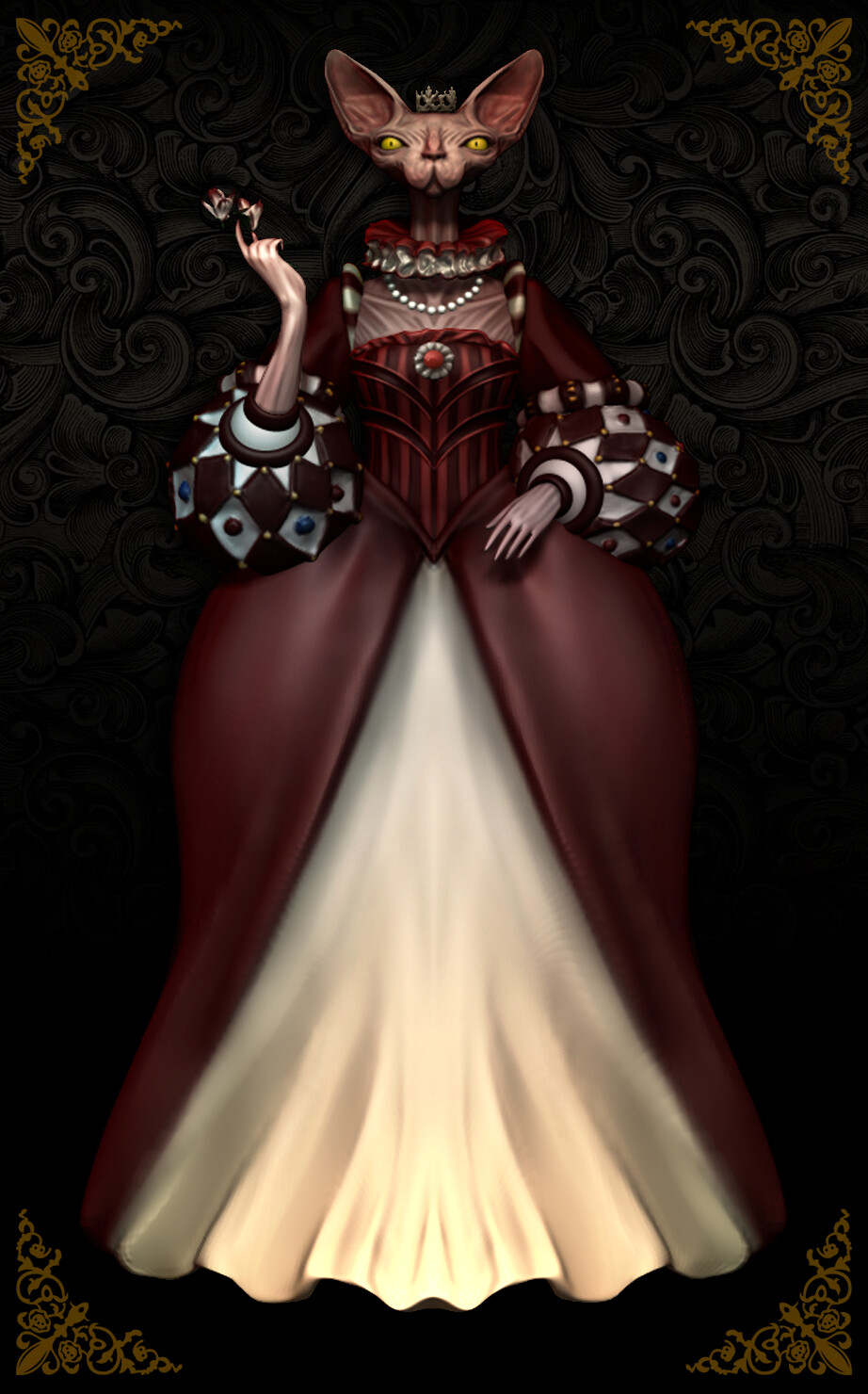 ArtStation - The red Queen|Student work