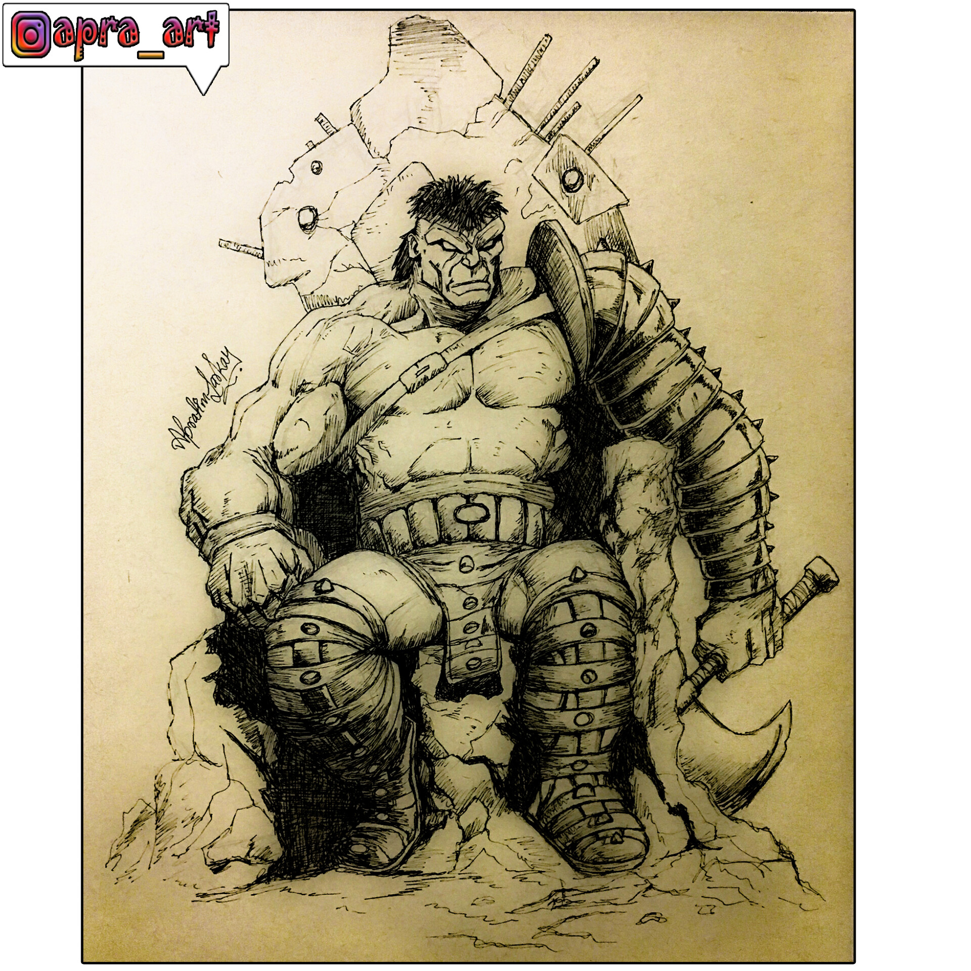 ArtStation - WORLD BREAKER HULK