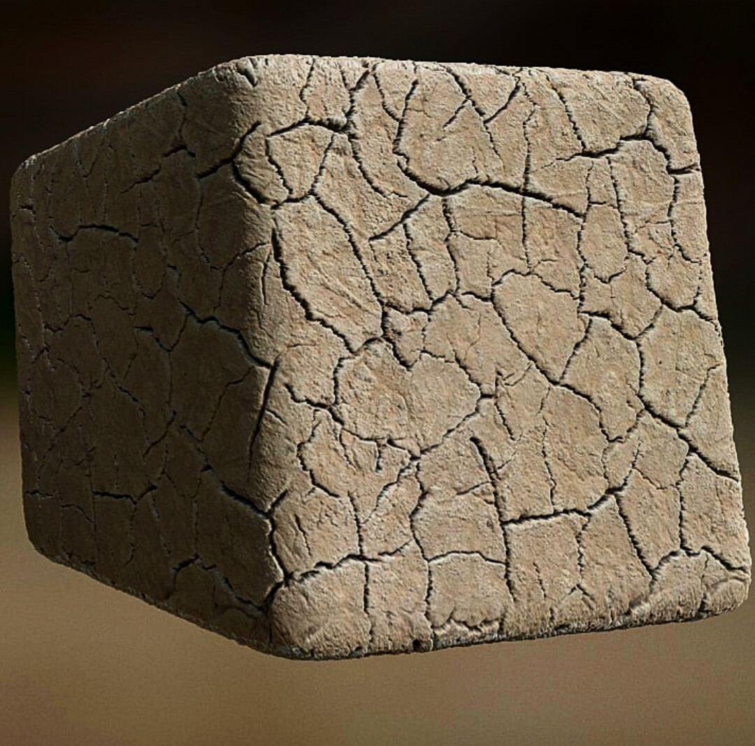 ArtStation - Soil Cracked 01