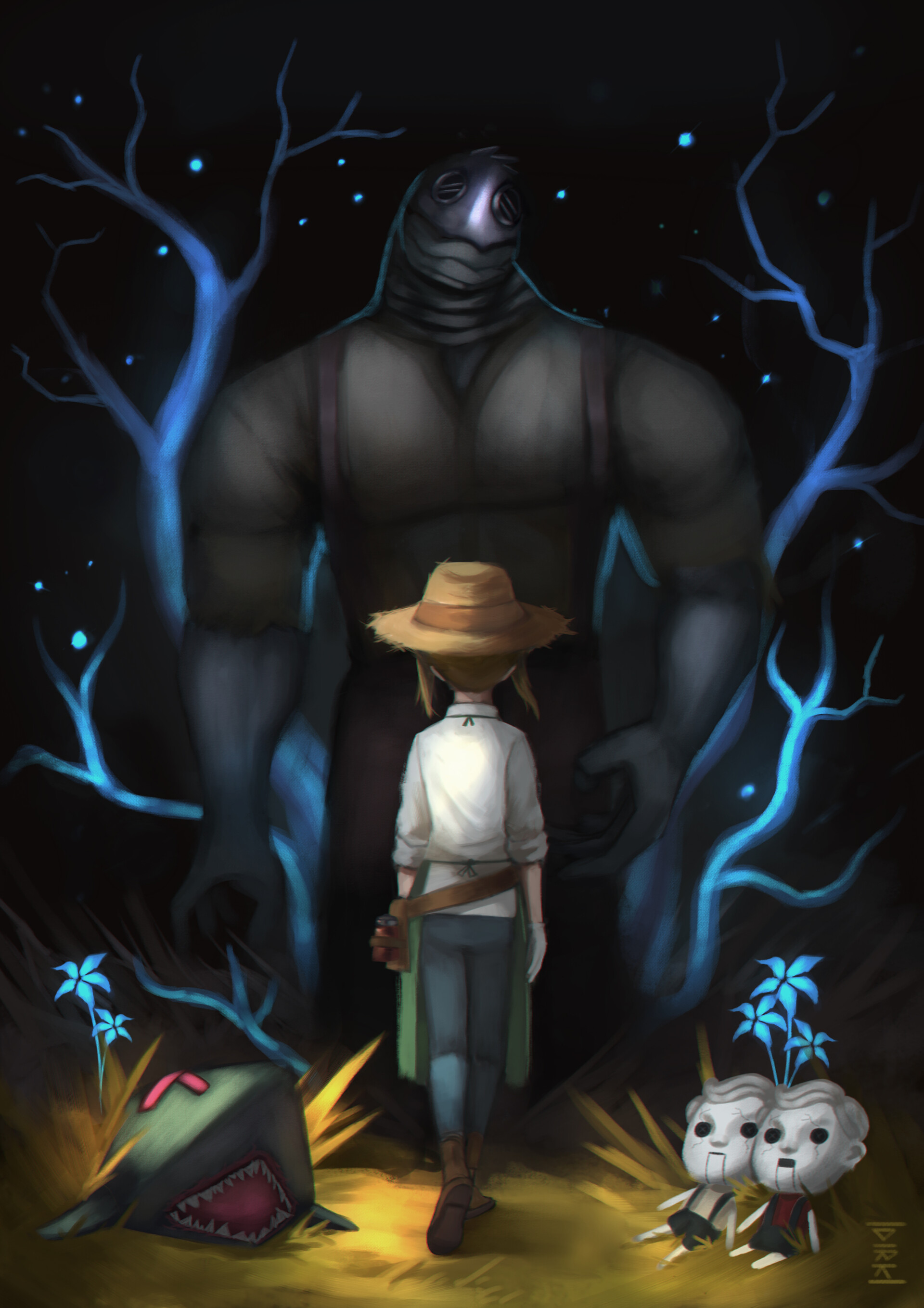 ArtStation - Emma Woods and the Hell Ember