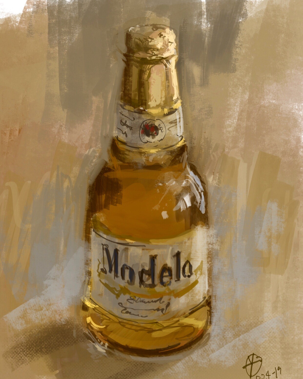 ArtStation - Modelo beer study