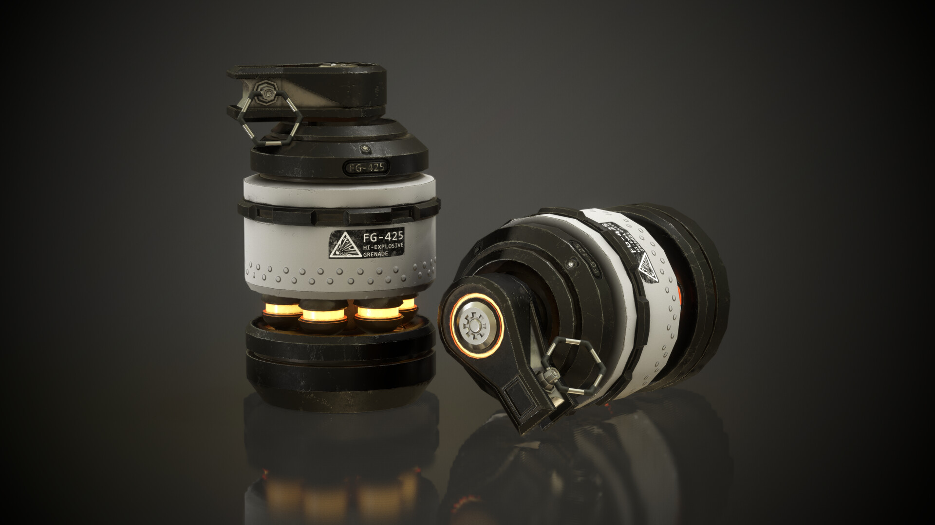 ArtStation - Sci-fi_Nade | EMP_Grenade