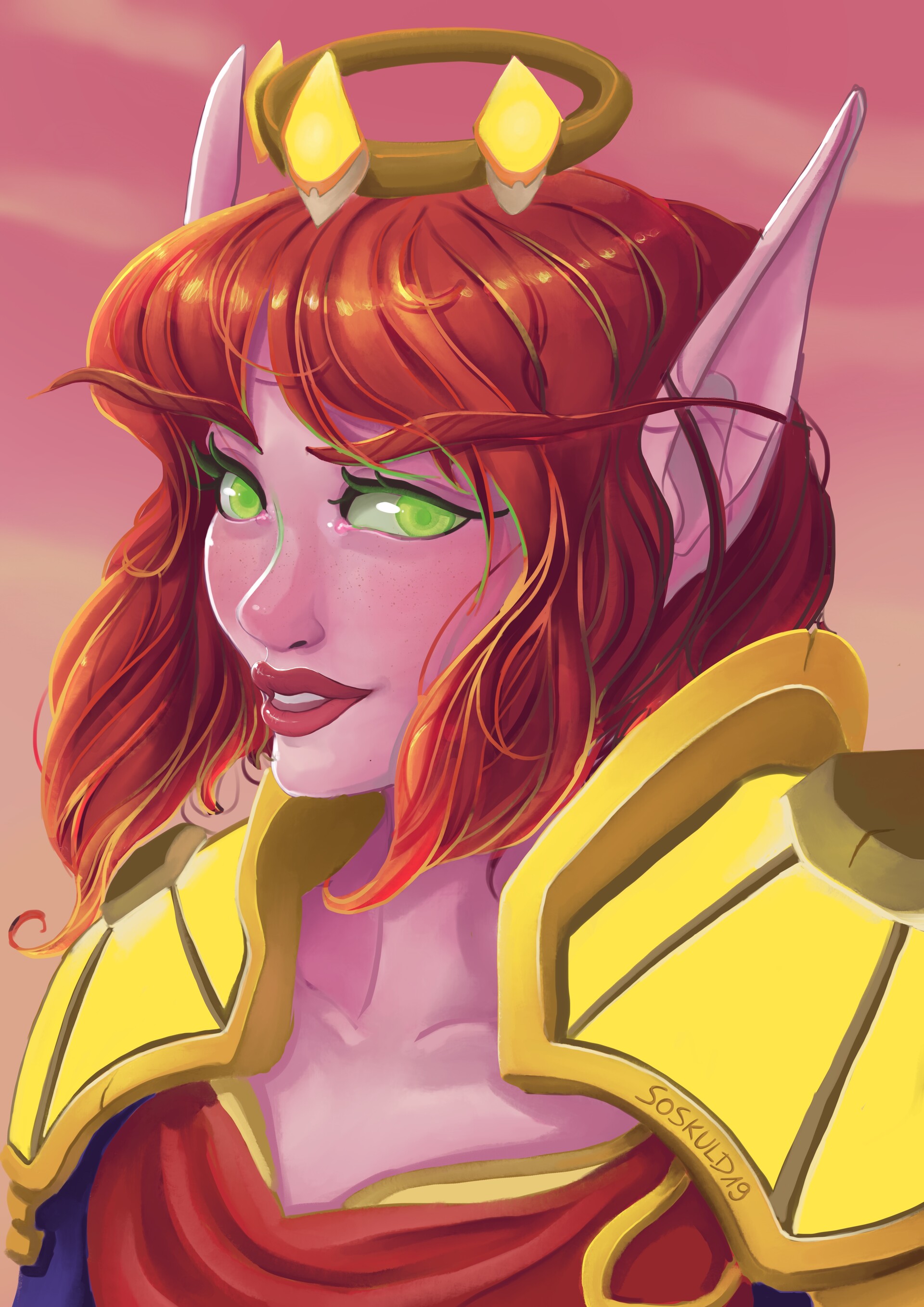 ArtStation - Skuld’s Portrait