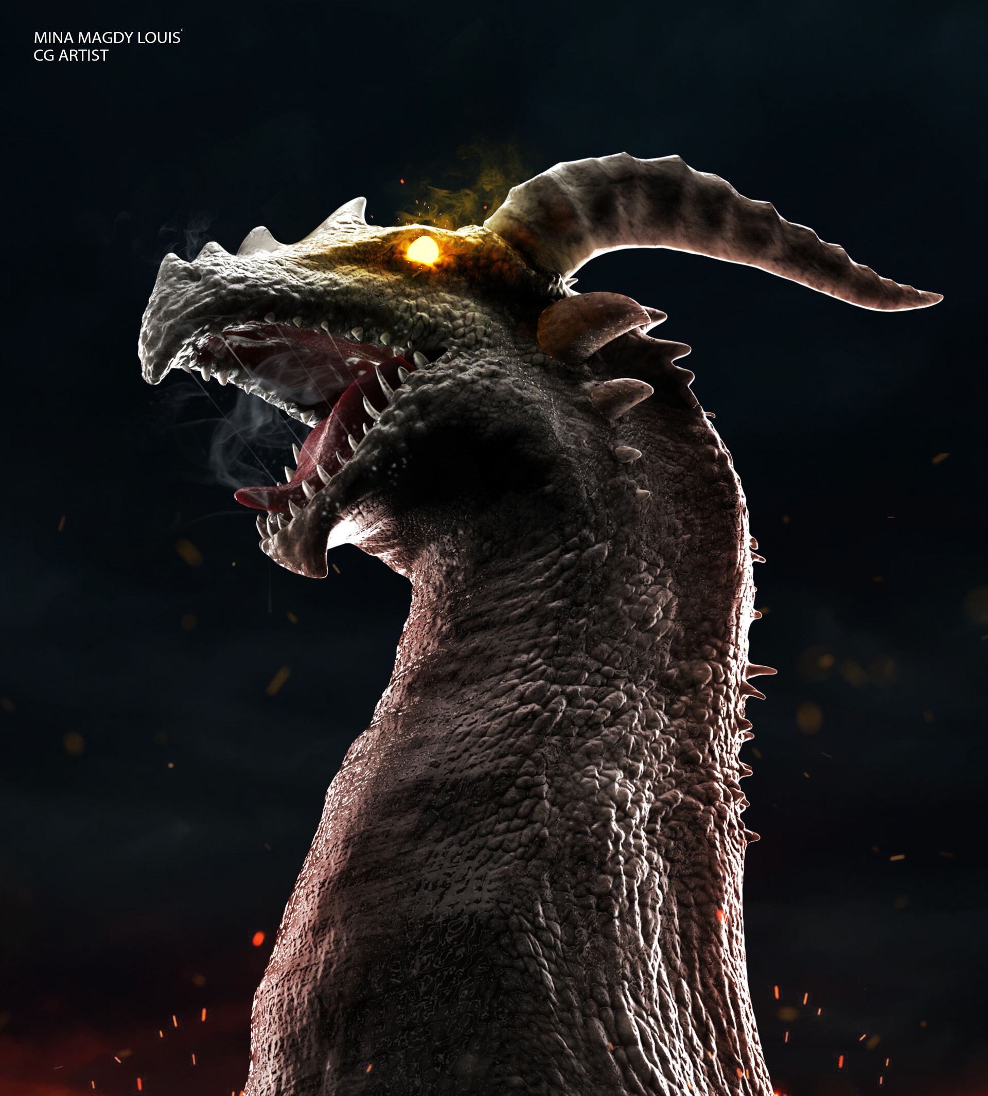 ArtStation - Dragon VFX Creatures