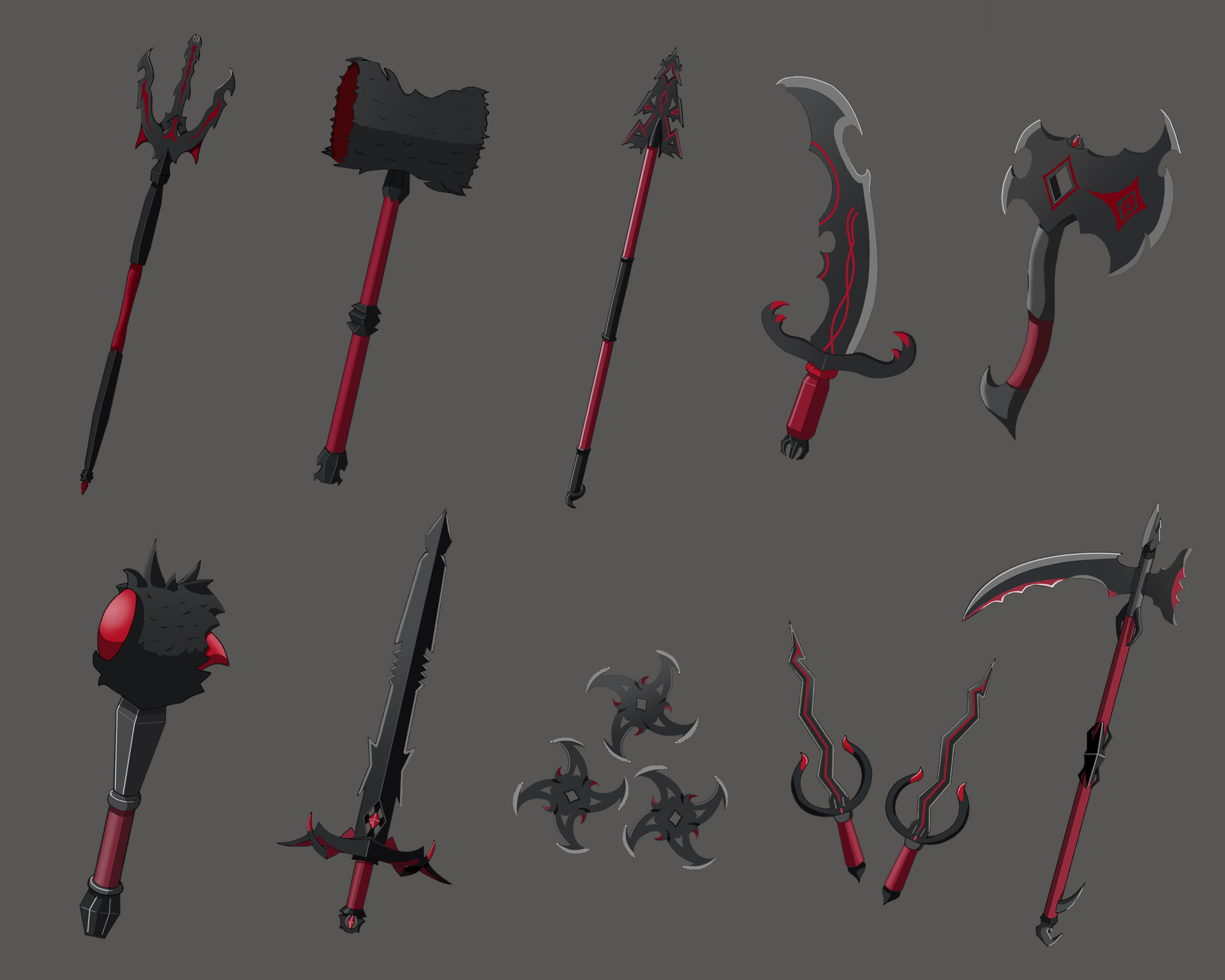 ArtStation - Weapons skins