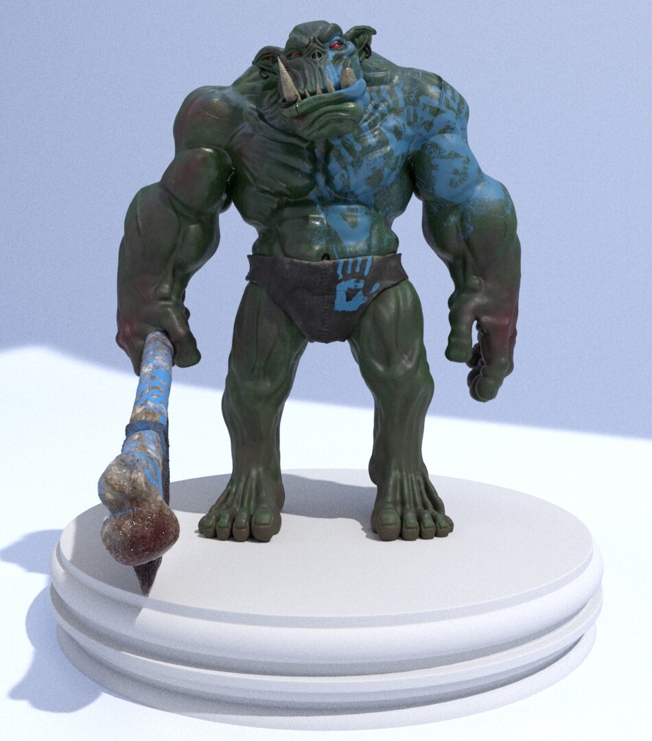 ArtStation - Warhammer Fantasy Savage Ork