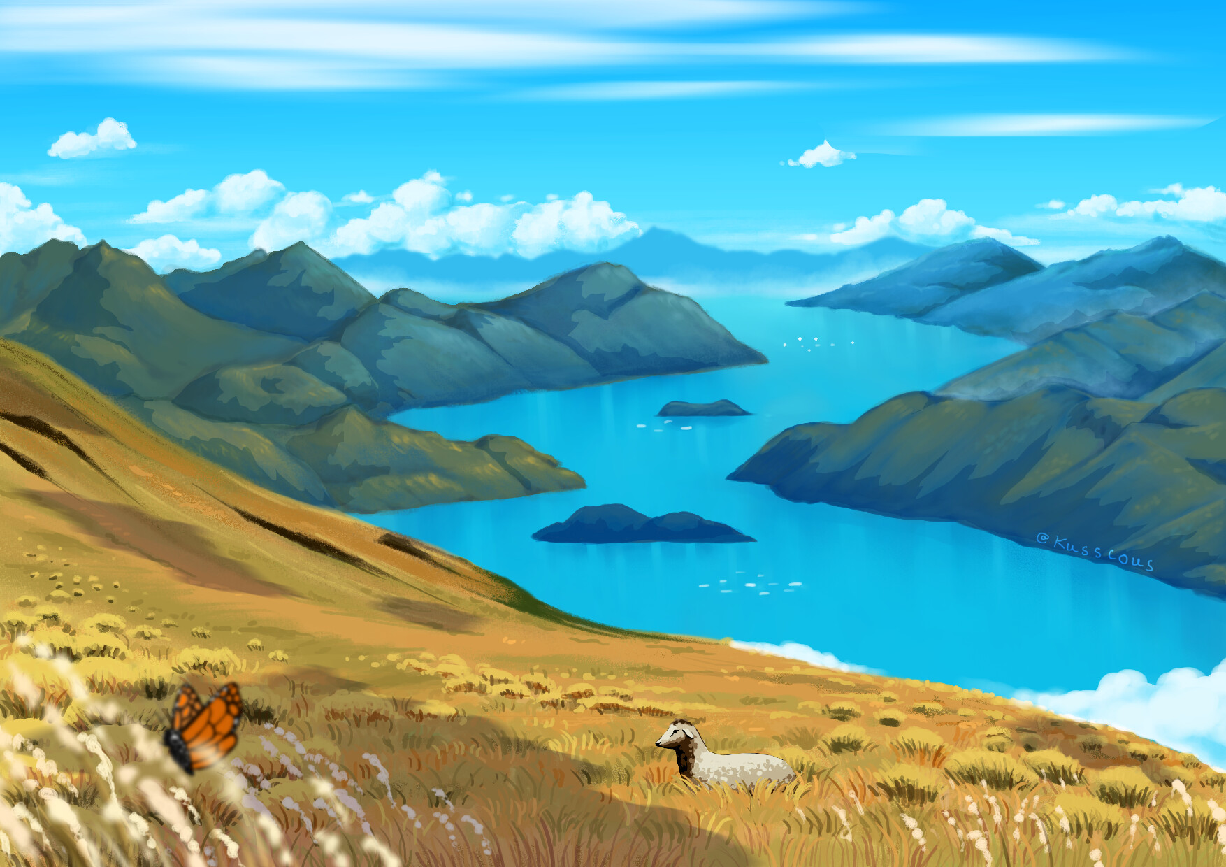 ArtStation - New Zealand