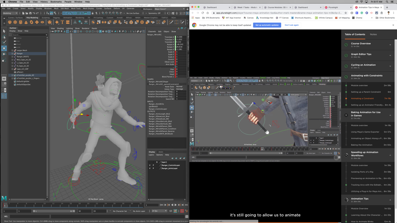 Matthew Posa - Animating with Constraints