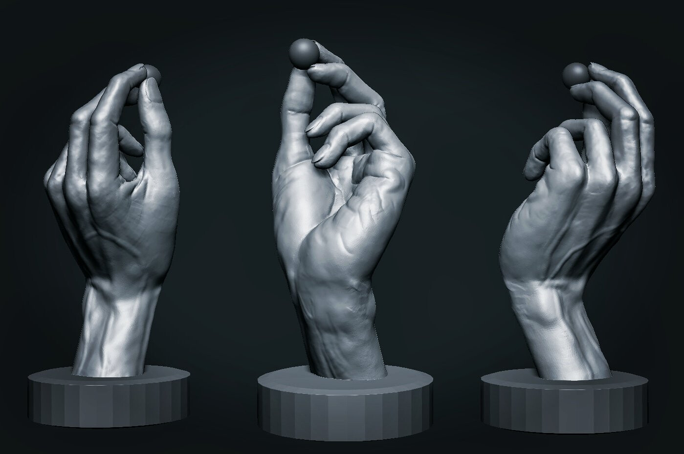 ArtStation - Hand Study