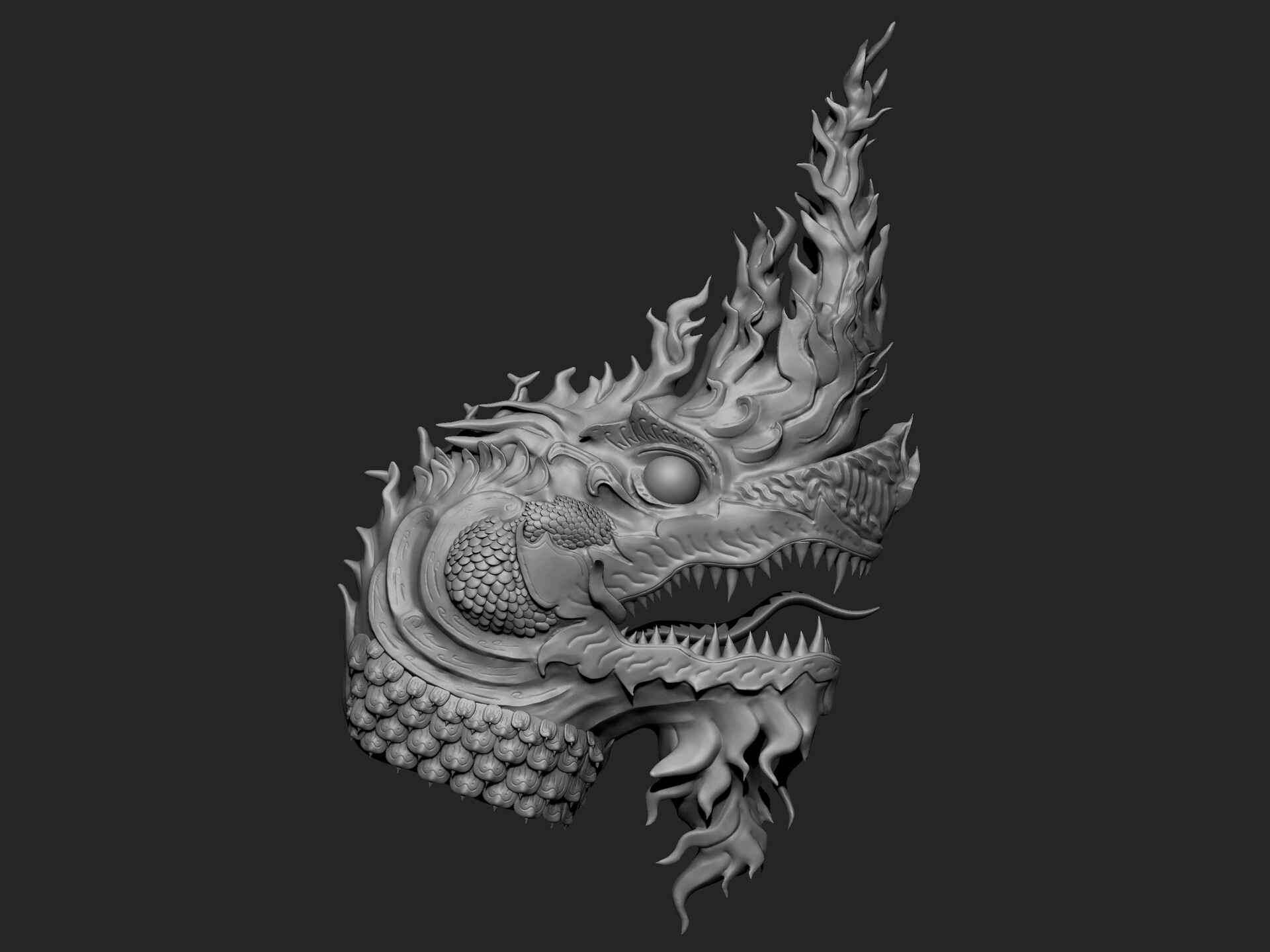 Thanavit Cavanagh - Little rough sculpture of Payanak