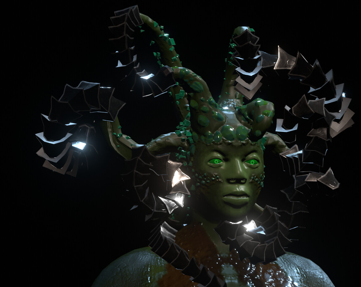 ArtStation - Gorgon model