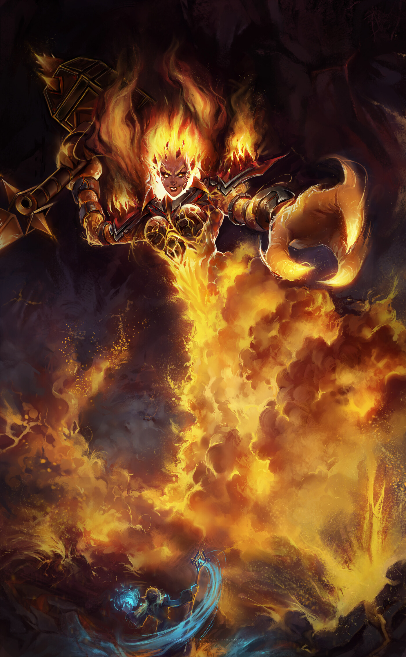 Artstation Ragnaros From World Of Warcraft