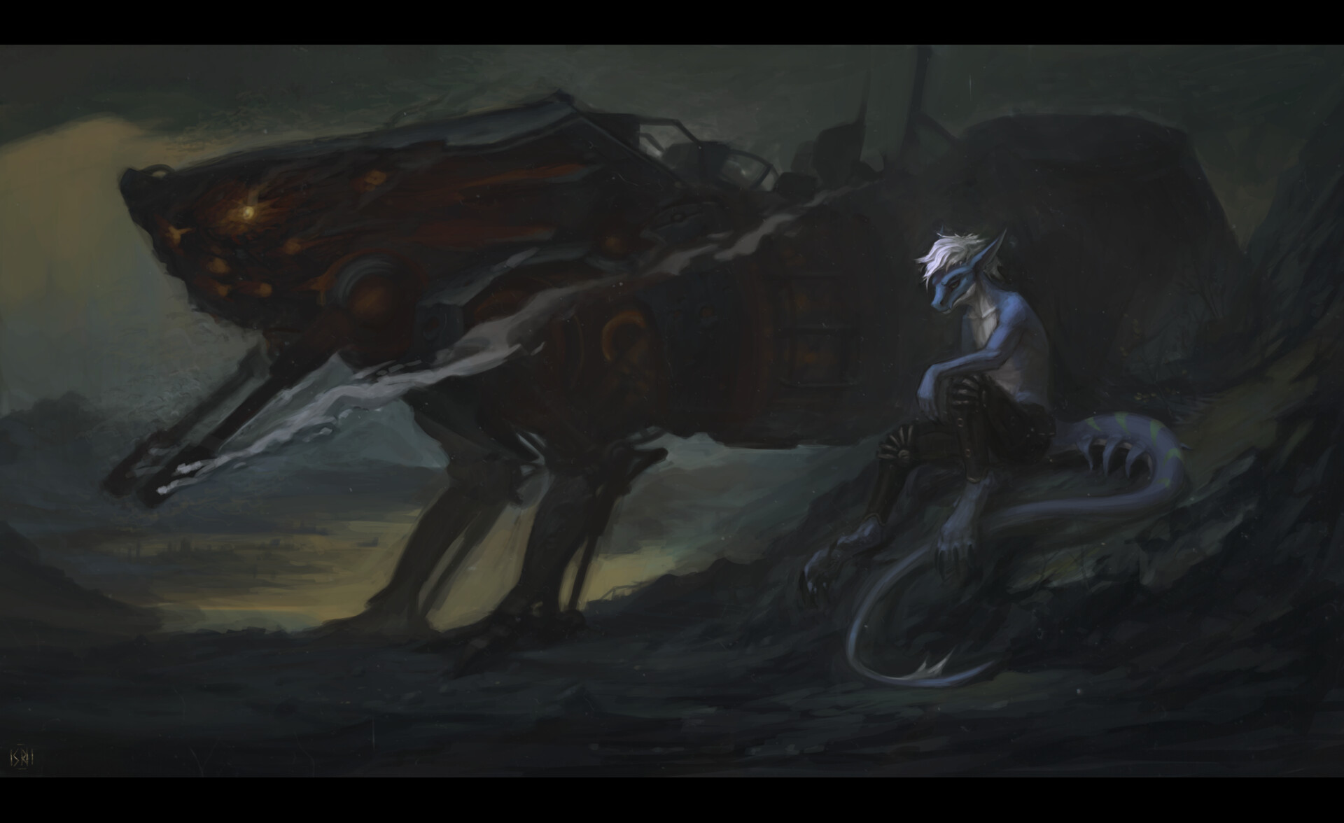 ArtStation - melted skin