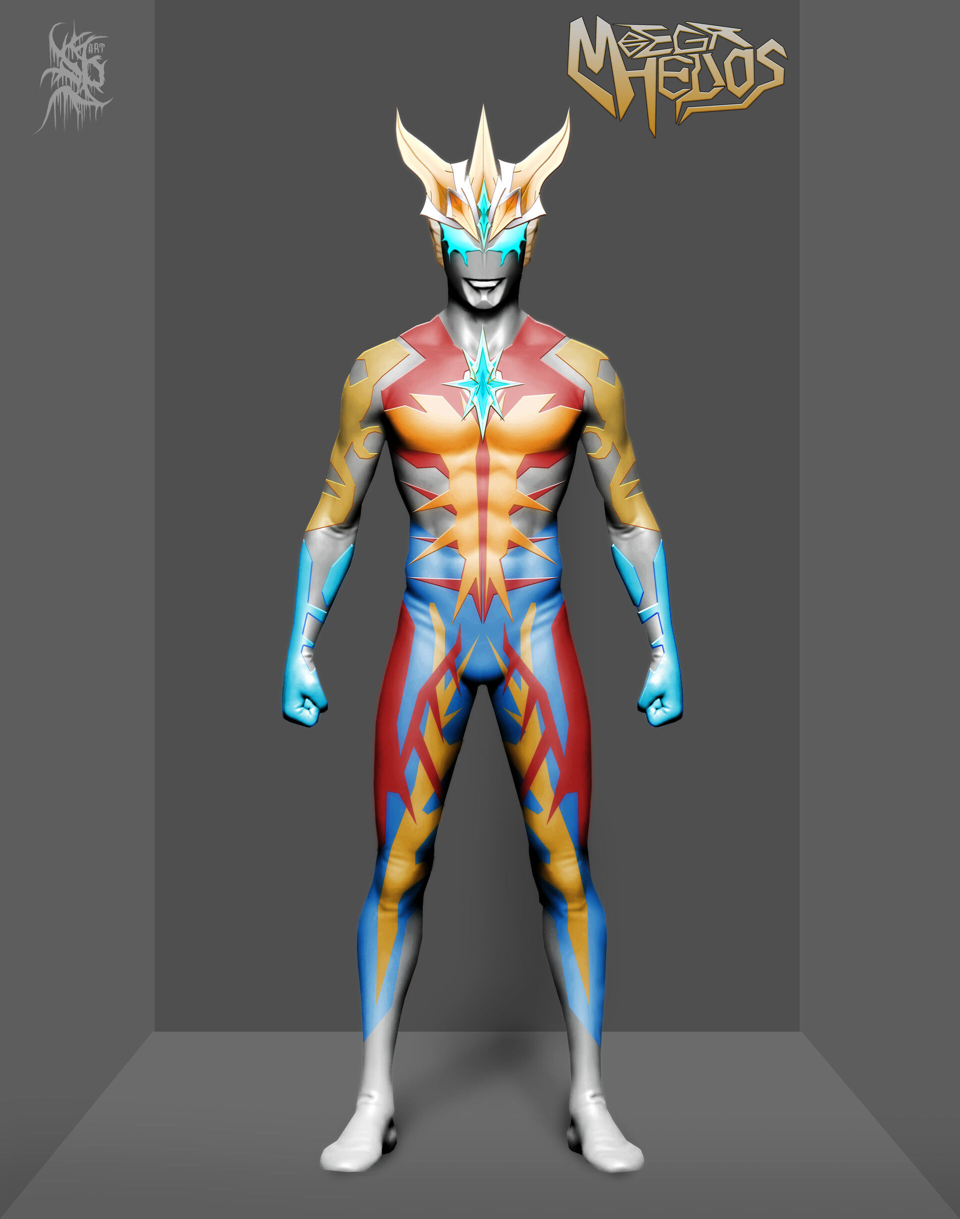 ArtStation - Ultraman Mega_Helios
