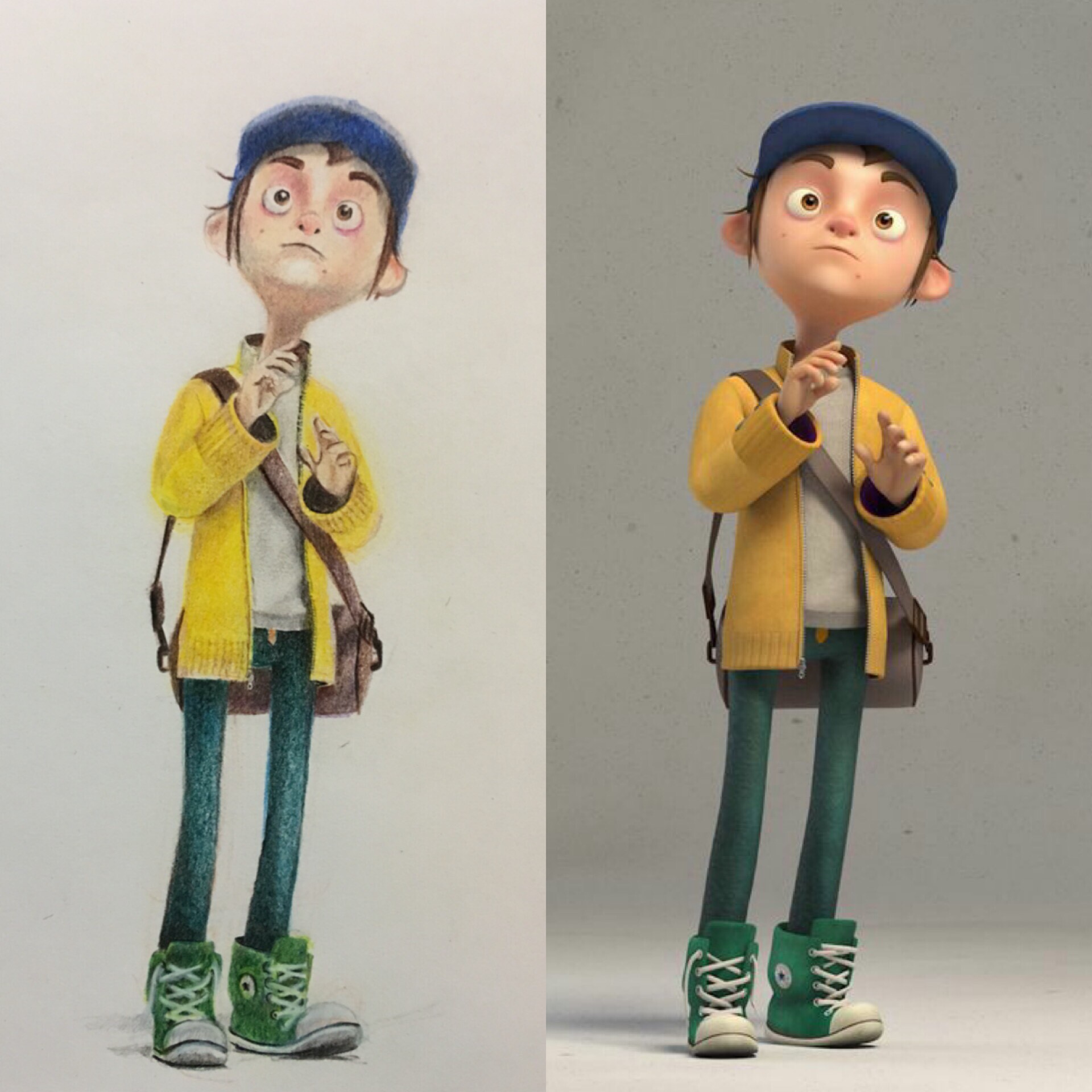 ArtStation - Hat boy