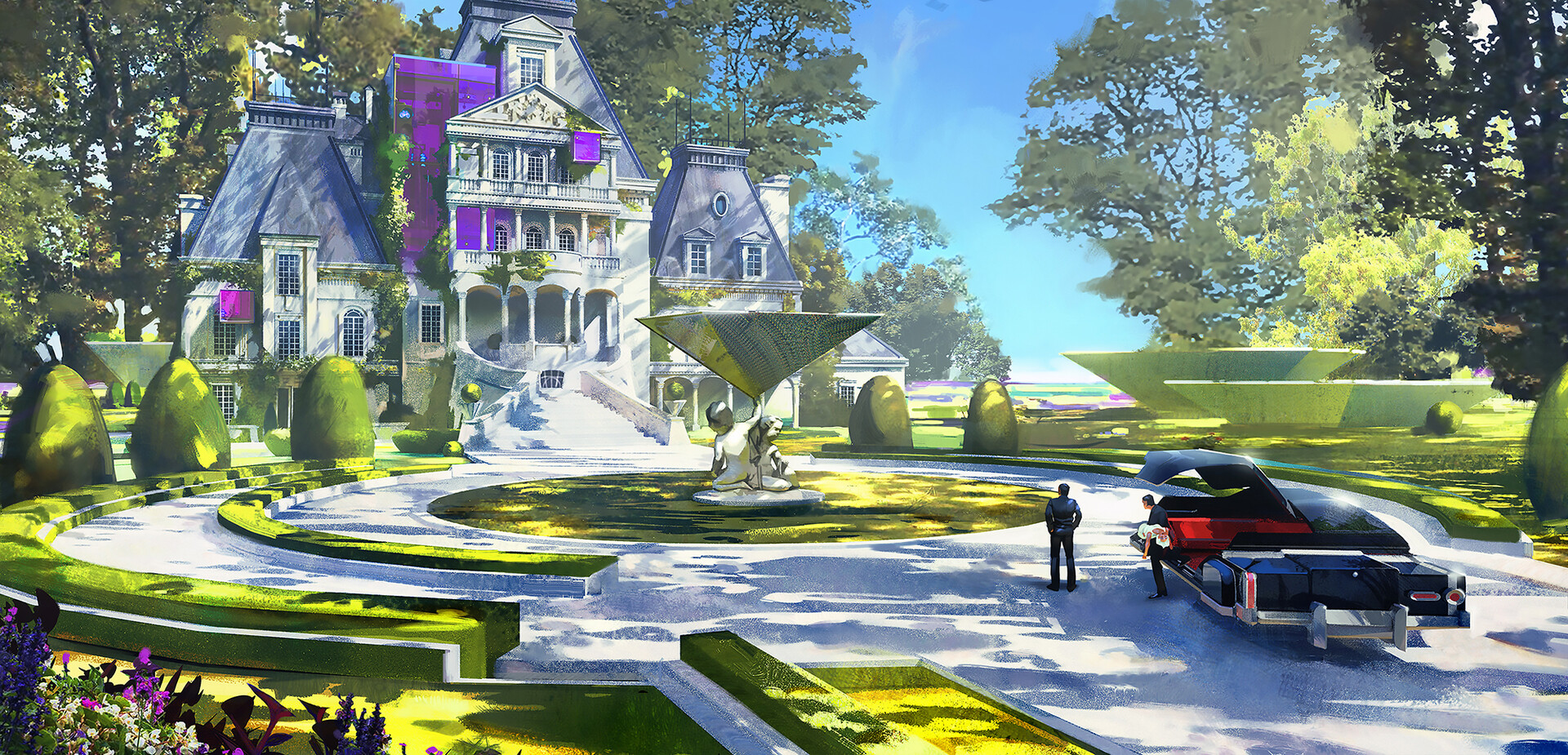 ArtStation - Plastic surgeon mansion